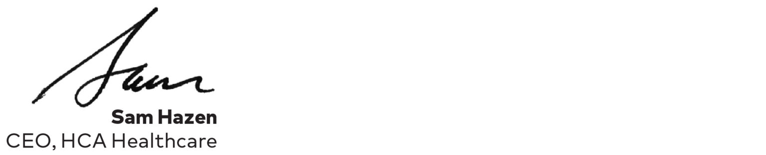 Special Edition 2024: Message from the CEO | HCA Healthcare Magazine